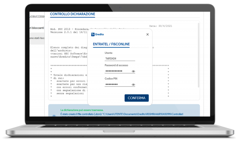 Novità di Eredito - GEC Software