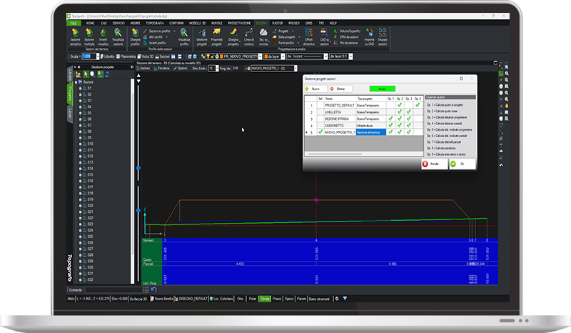 Novità di Topografo - GEC Software