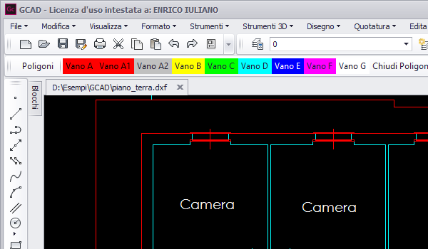 GCAD - Docfa di GCAD - GEC Software